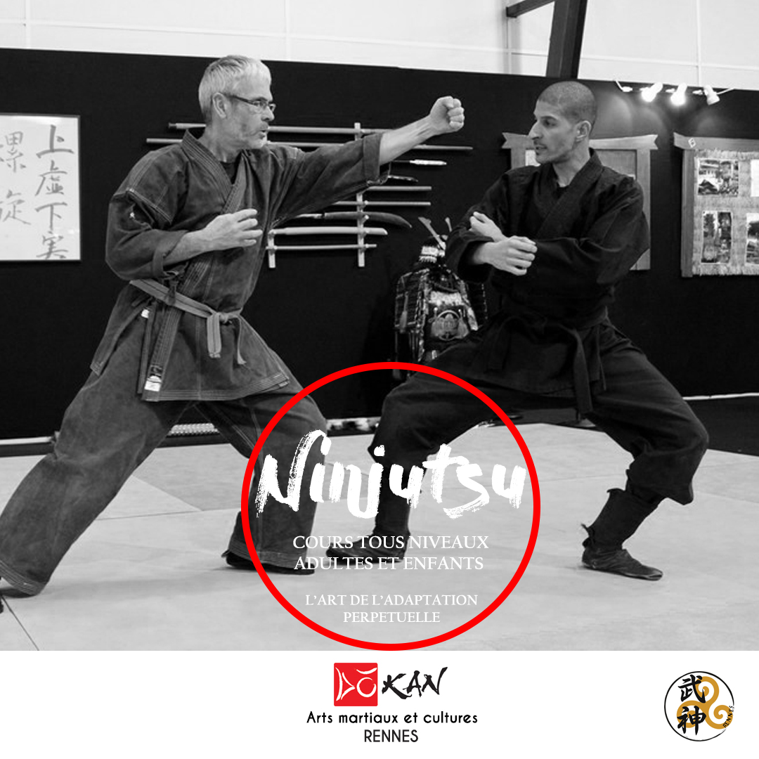 Rentrée Ninjutsu à Rennes - Association Dokan